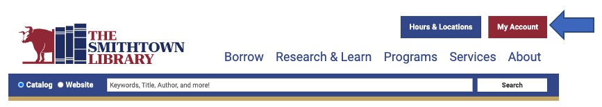 Online Accounts | Smithtown Library